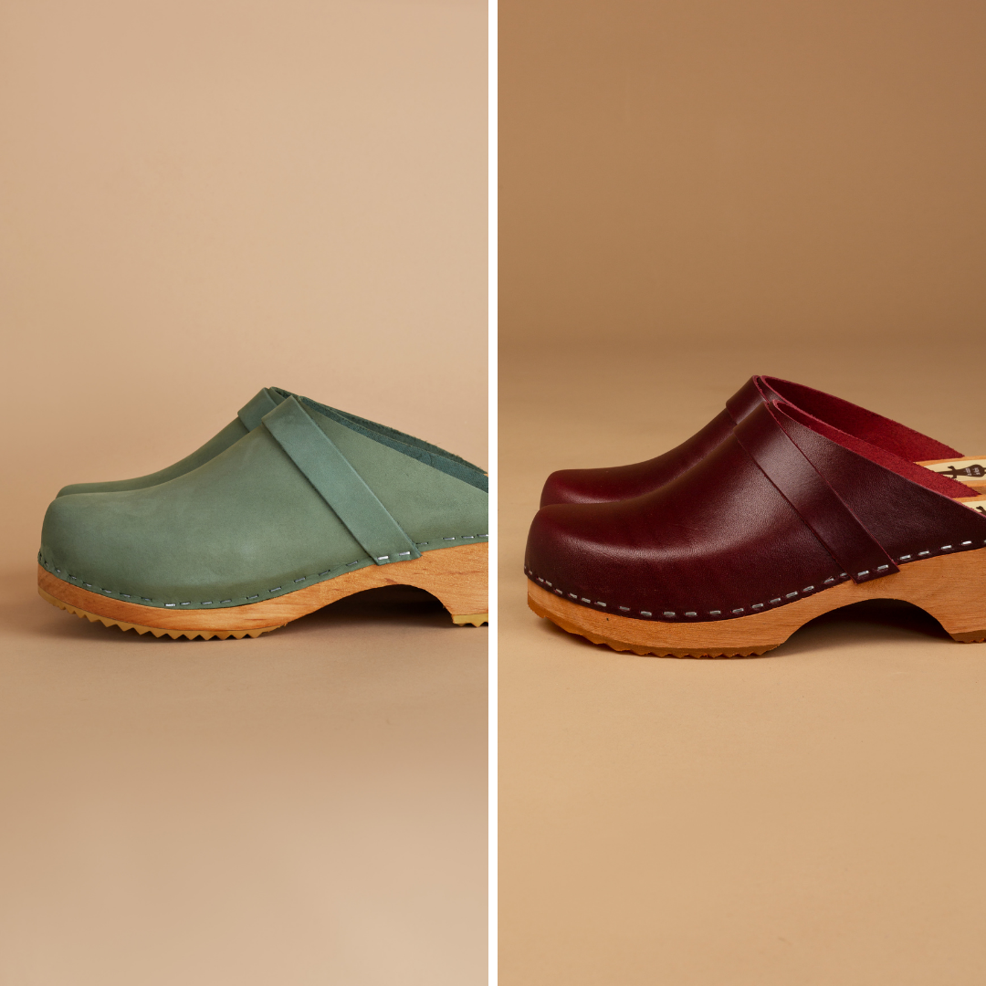 Le choix du cuir pour les sabots suédois : Nubuck ou Gras ? – Les ...